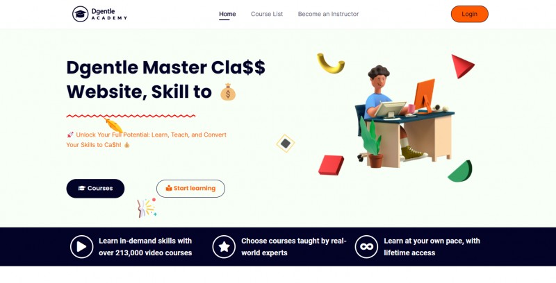 Buy Web Dev & Design Master Class by Dgentle Multi Service on Selar