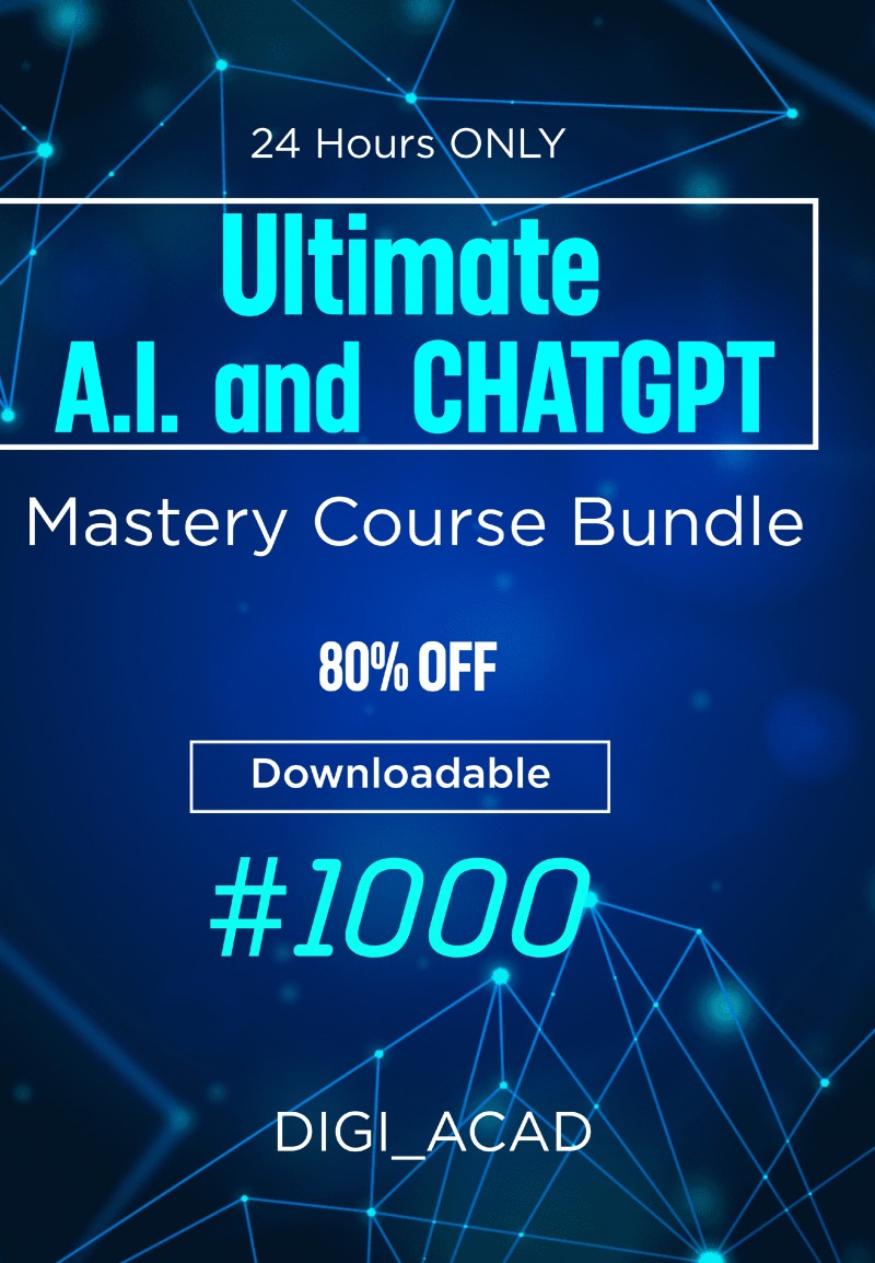 Buy Ultimate AI and ChatGPT Mastery Course Bundle! by Digi_Acad on Selar