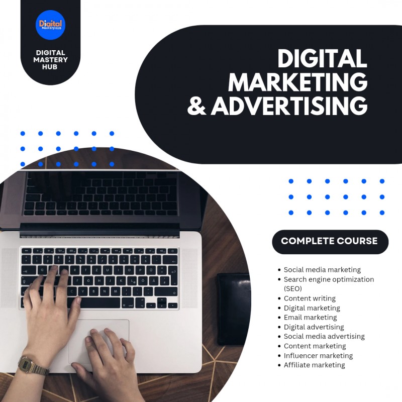 Buy Digital Marketing & Advertising Complete Course by Digital Mastery ...