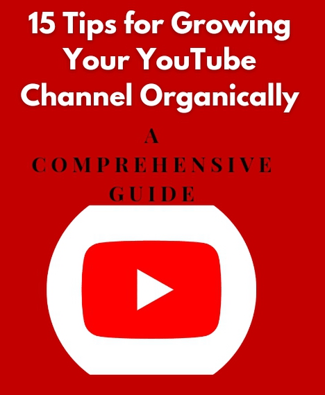 Buy "15 Tips for Growing Your YouTube Channel Organically: A Comprehensive Guide" by Digital ...