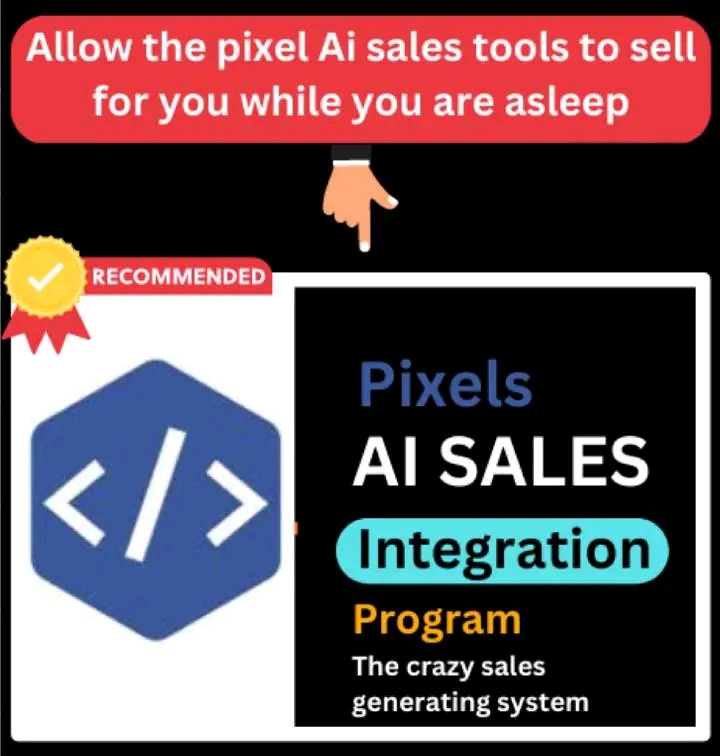 Buy Pixels AI Sales Integration Program by Digital Skills Training on Selar