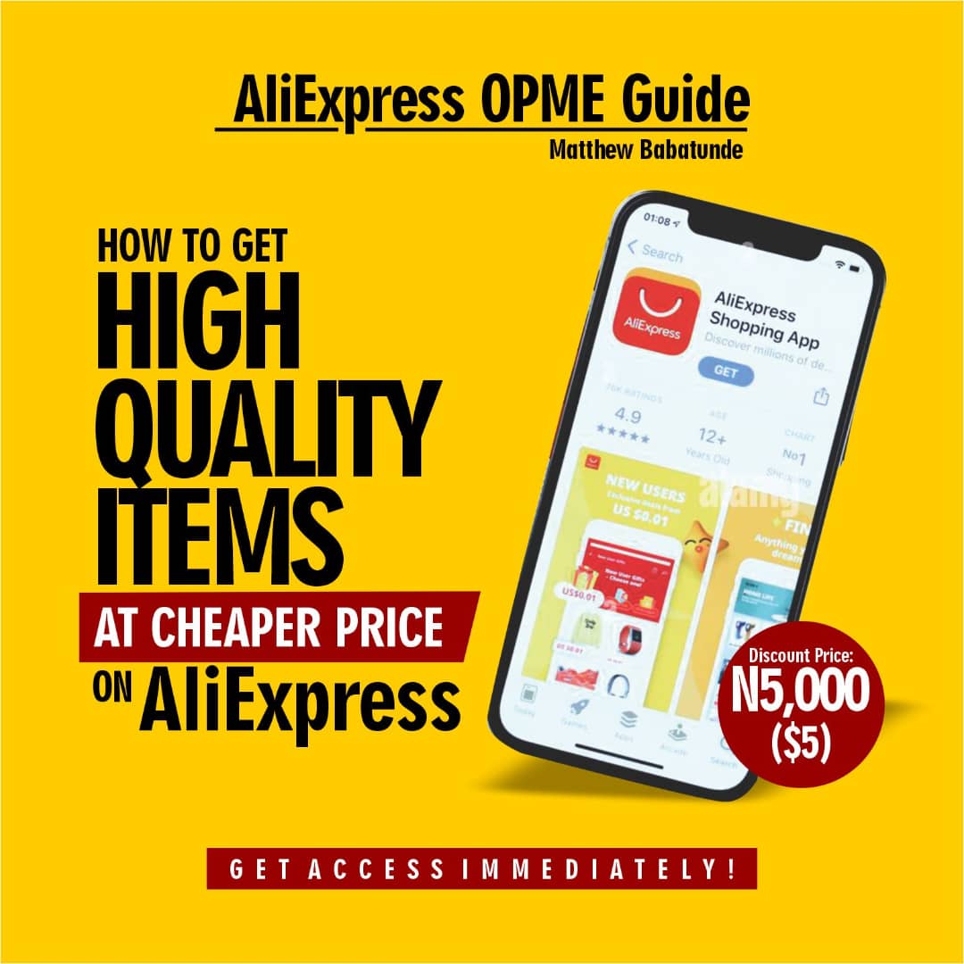 Buy AliExpress OPME Guide by Babatunde Matthew on Selar