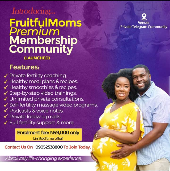 Buy FruitfulMoms Fertility Coaching Program [Premium] by Gilbert Nnaji ...
