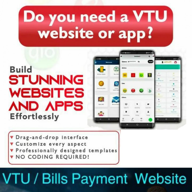 Buy How To Build A Functional VTU Website On Your Own WITH JUST A SMART ...
