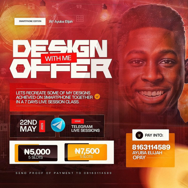 Buy DESIGN WITH ME OFFER by Ayuba Elijah on Selar