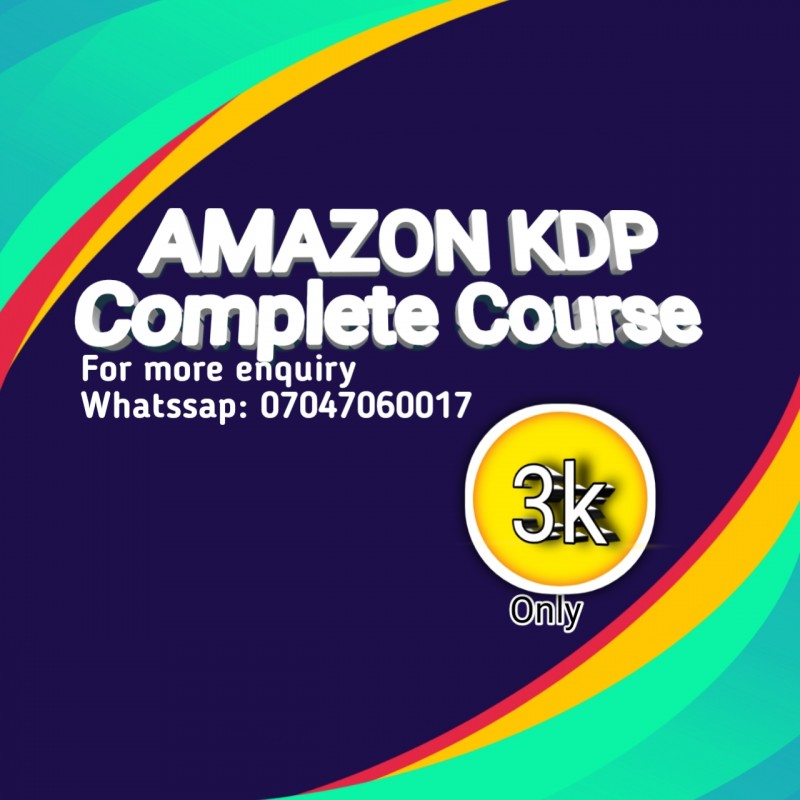 Buy Amazon KDP course by Yusuf Jacob on Selar