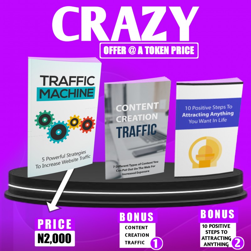 Buy TRAFFIC MACHINE by Ebook Hub on Selar