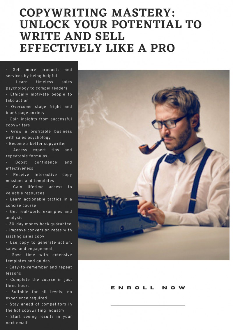 Buy Copywriting Mastery: Unlock Your Potential to Write and Sell Effectively Like a Pro by David ...