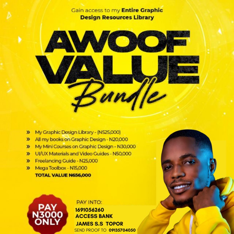 Buy Mega Graphic Design Bundle by James Topor on Selar