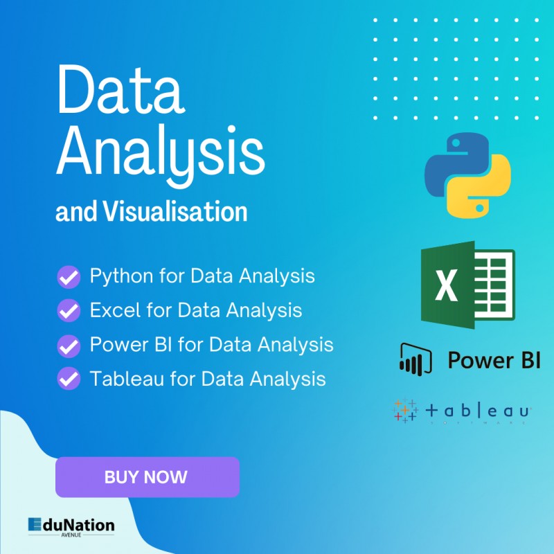 Buy Data Analysis Complete Package by EduNation Avenue on Selar.co