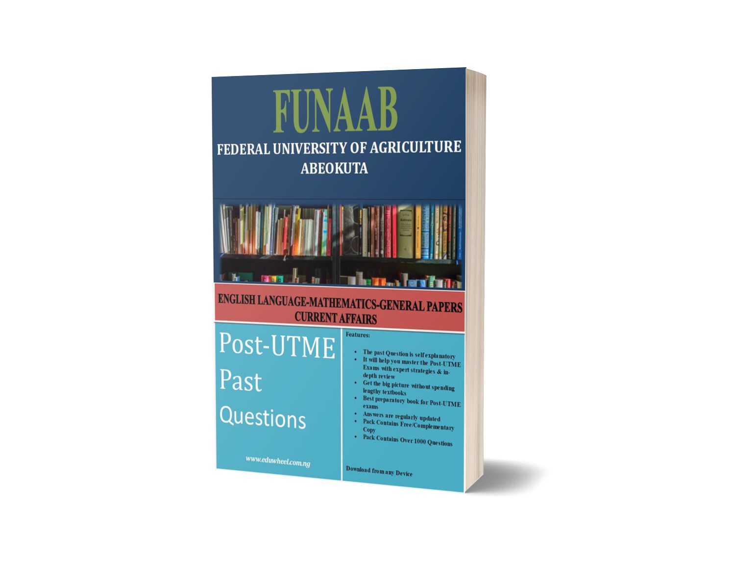 Buy FUNAAB Post-UTME Practice Questions & Answers by Kayode Harlex on Selar