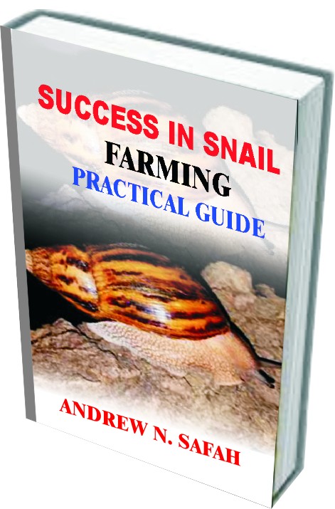 Buy SUCCESS IN SNAIL FARMING PRACTICAL GUIDE by ANDREW NDUBADEN SAFAH on Selar