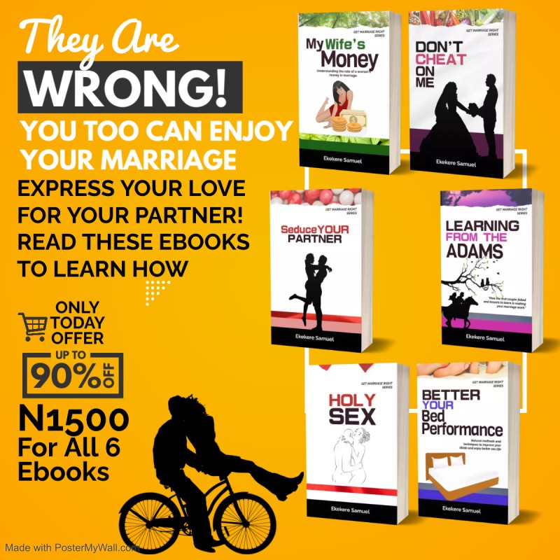 Buy SPECIAL MARRIAGE EBOOKS BUNDLE OFFER by SOAR LEADERSHIP CENTRE on Selar