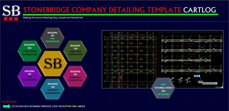 Buy STONEBRIDGE DETAILING TEMPLATE - 2023 Release by Ekidel-Design on Selar
