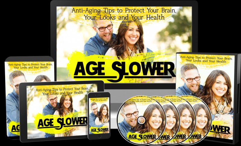 Buy Age Slower (3 In 1 Full Package Deluxe) Ebook, Audio & Video by Olajide Elias on Selar