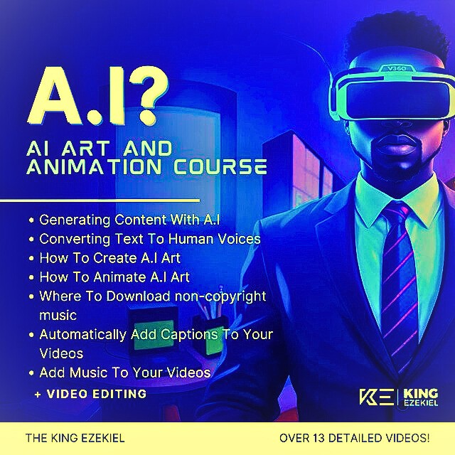 Buy AI AnimationEpic work through by Making money💰 online with Ai on Selar