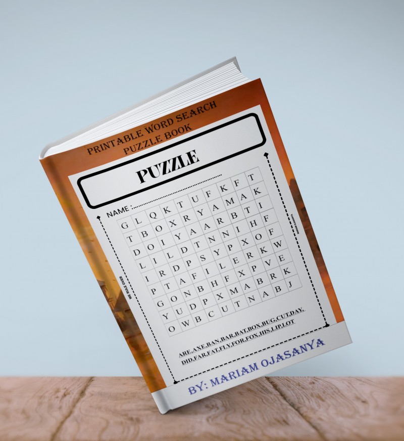 Buy Printable Word Puzzle Book by Ojasanya mariam on Selar.co