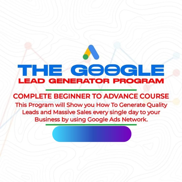 Buy The Google lead generation program (full Google course) by Emeka ...