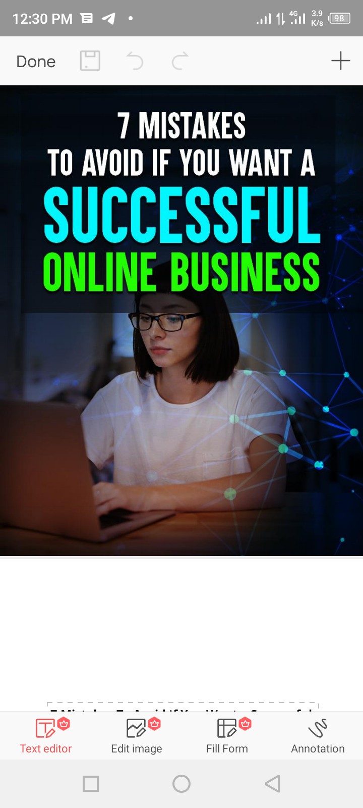 Buy 7 Mistake to Avoid if you want a successful online business by Oyetunji Francis bayo on Selar