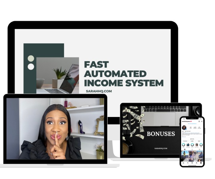 Buy Fast automated income system by sarah ize-iyamu by Emmanuel ...