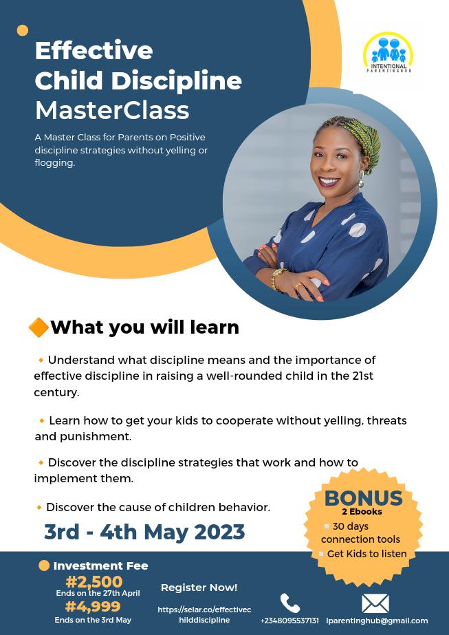 Buy Effective Child Discipline by Enajite Wealthy Emmanuel on Selar