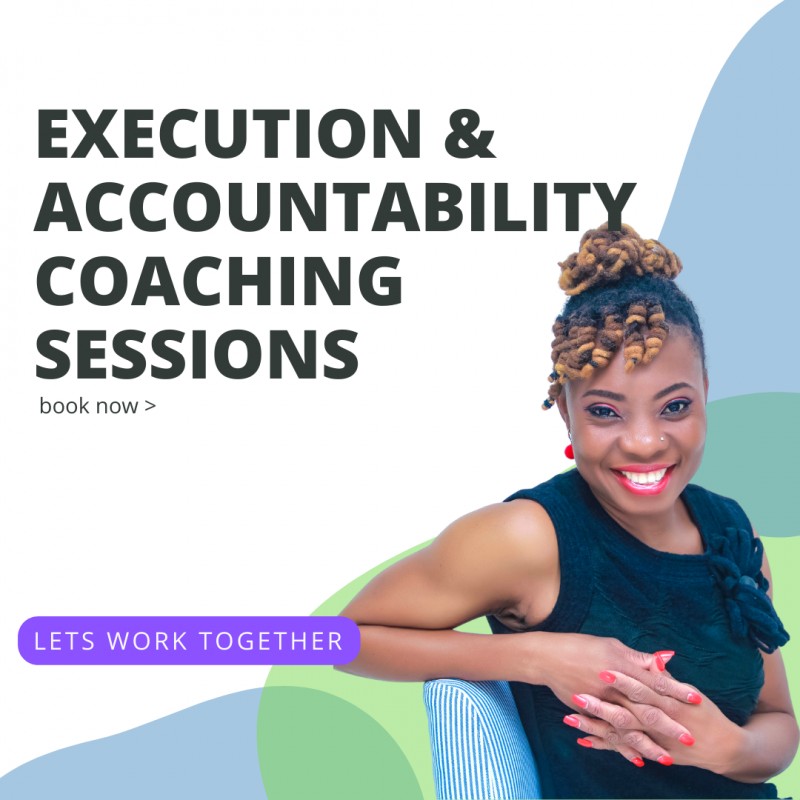 Buy Execution & Accountability one to one Coaching Sessions with ...