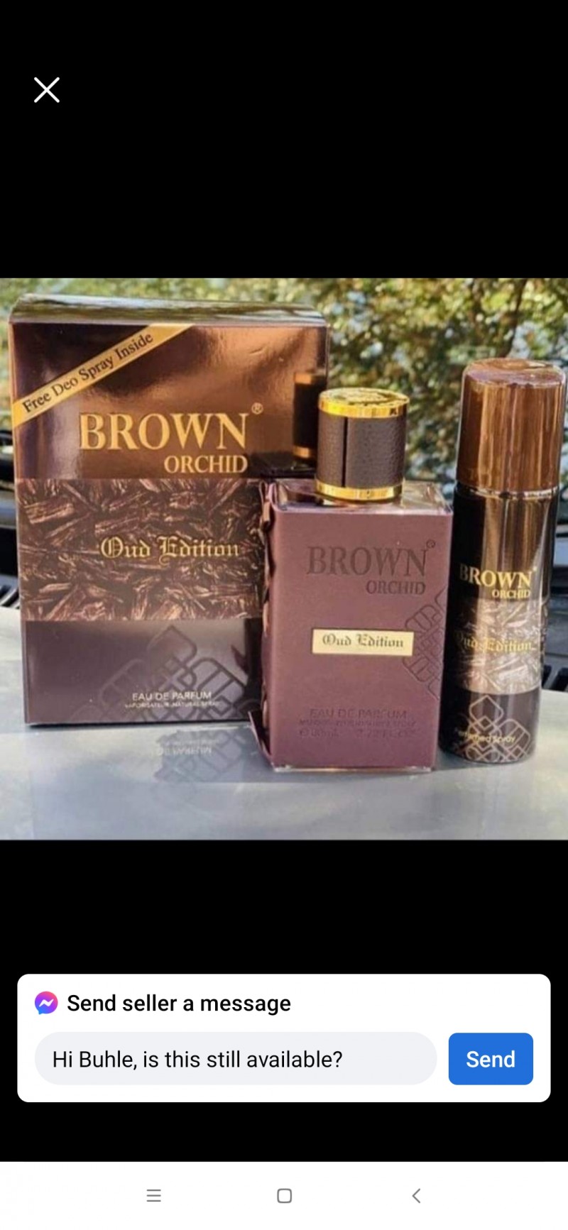 Buy Brown leather perfume by Esther ogodo on Selar