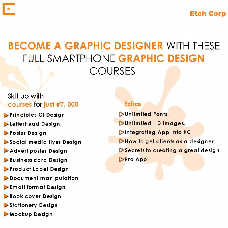 Buy Smartphone Graphic Design by Etch Grafix on Selar