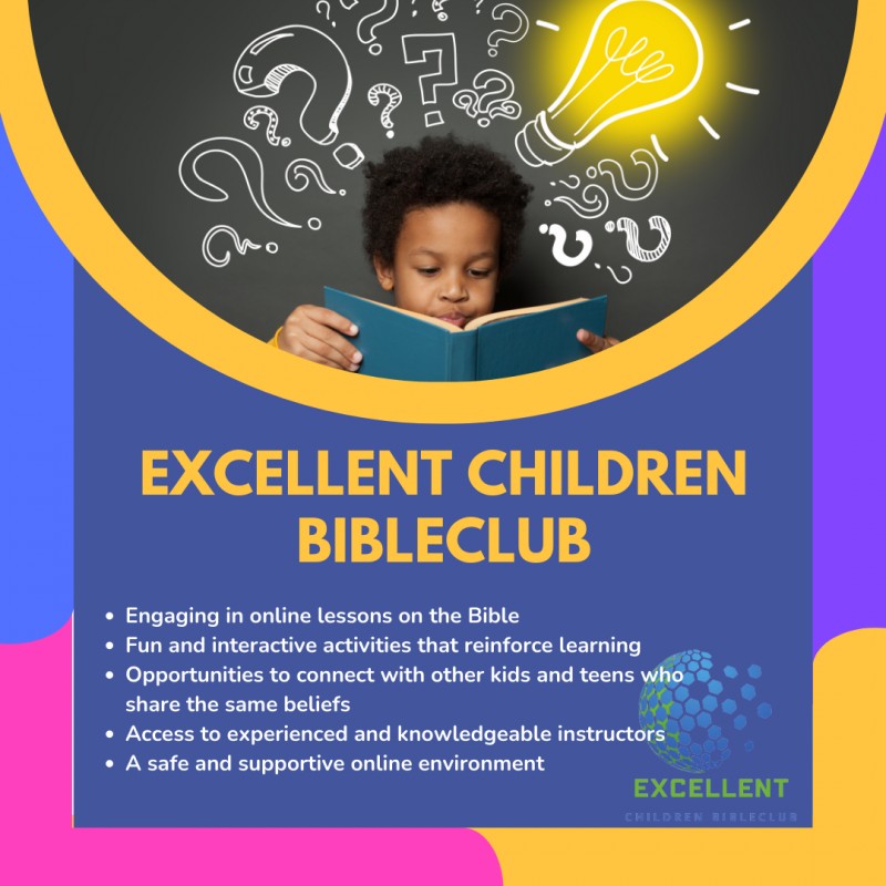 Buy Excellent Children Online Bibleclub Payment by Excellent Children ...