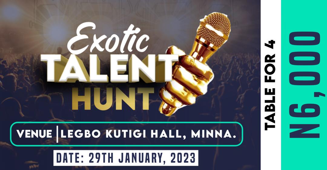 Buy Table for 4 tickets by Exotic Hunt on Selar