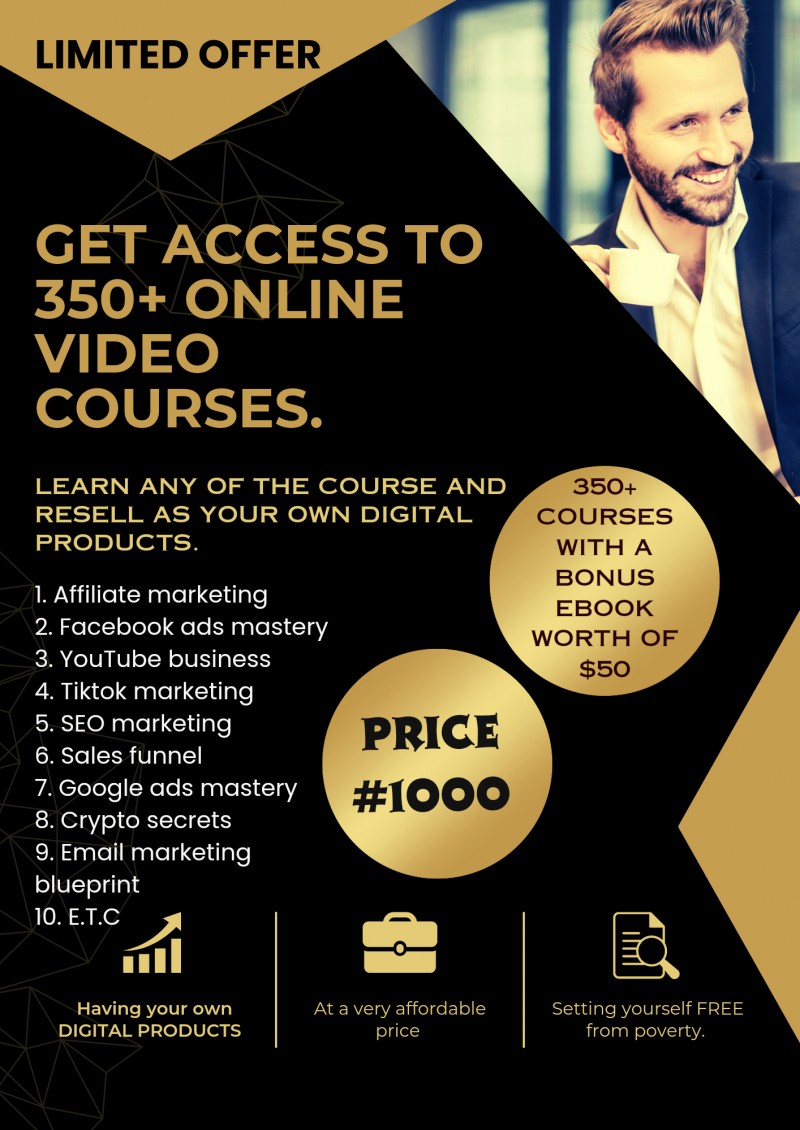 Buy ALL IN ONE DIGITAL COURSES by Michael Adedoyin on Selar