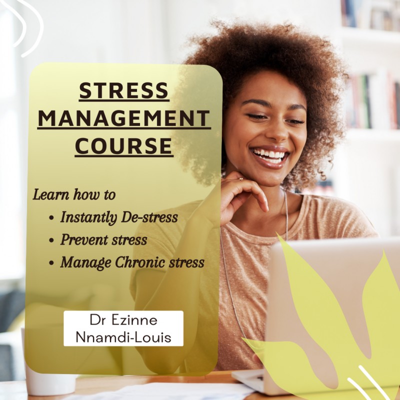 Buy Stress Management Course By Ezinne Nnamdi Louis On