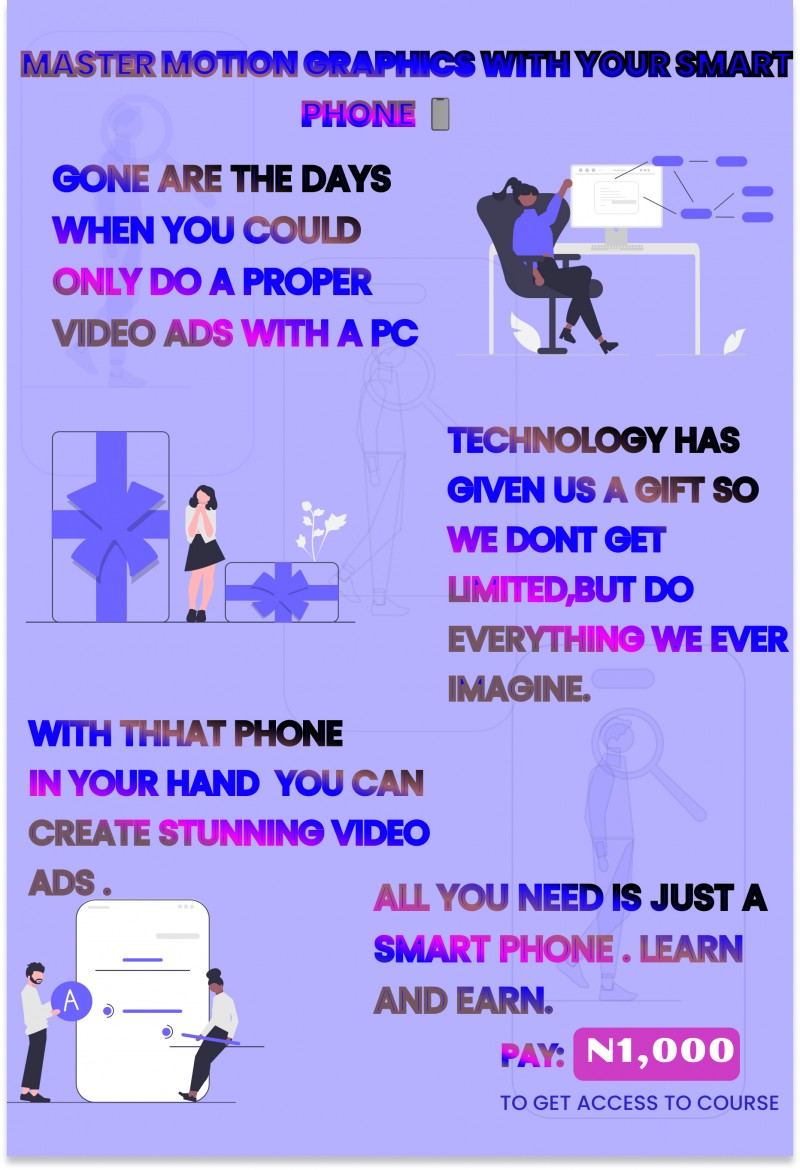 Buy MOTION GRAPHICS WITH SMART PHONES(VIDEO ADS) by Bassey Faith Itoro ...