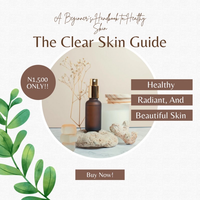 Buy The Clear Skin Guide by Farida yahaya on Selar
