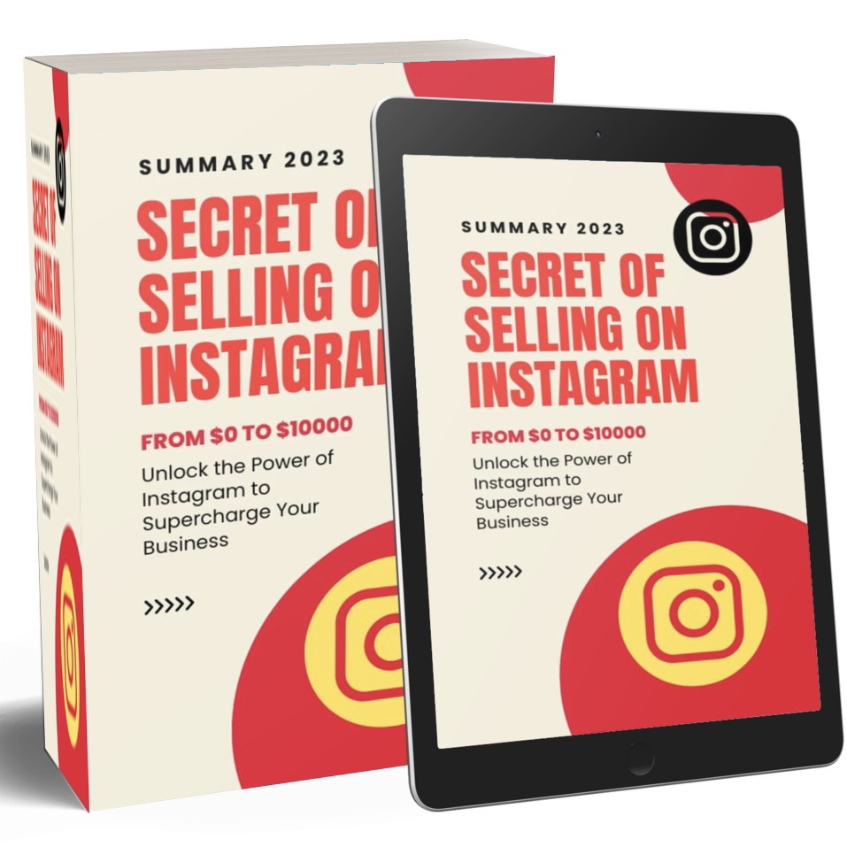 Buy Summary And Secret Of Selling On Instagram 2023 by Faruk Tsamiya on ...