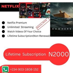 Buy NETFLIX PREMIUM(LIFETIME SUBSCRIPTION) by FO DIGITALZ on Selar