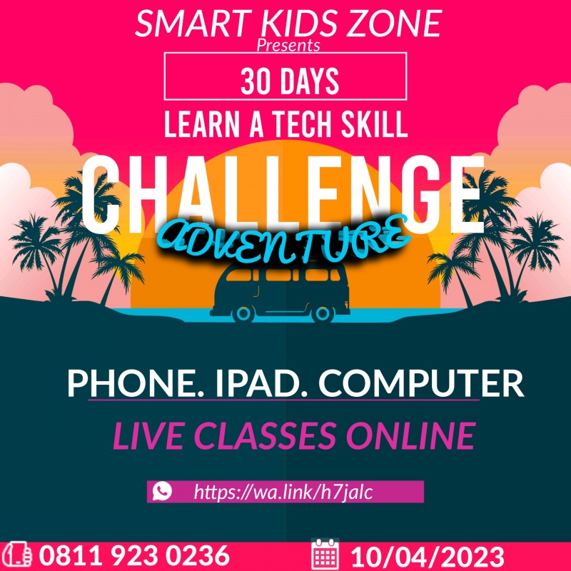 Buy 30 Days Learn a Tech Skill Challenge by Smart Kids Zone on Selar