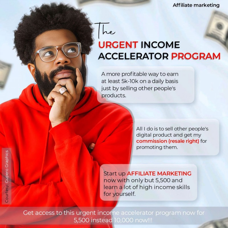 Buy Urgent income accelerator program by Eze favour chinecherem on Selar