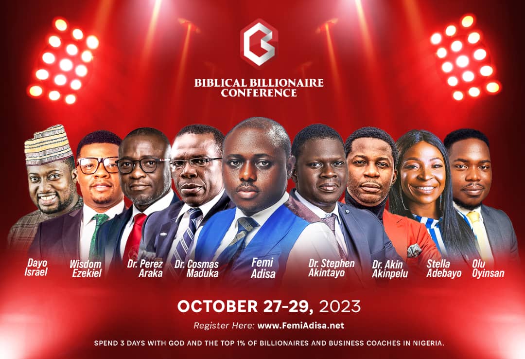 Buy BIBLICAL Billionaire Conference 2023 Replay by Adisa Obafemi on Selar