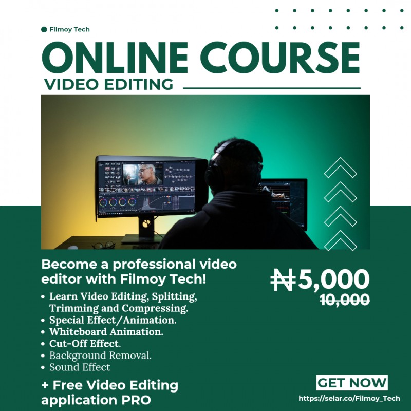 Buy SMARTPHONE VIDEO EDITING COURSE by Akinmoju Folayemi on Selar