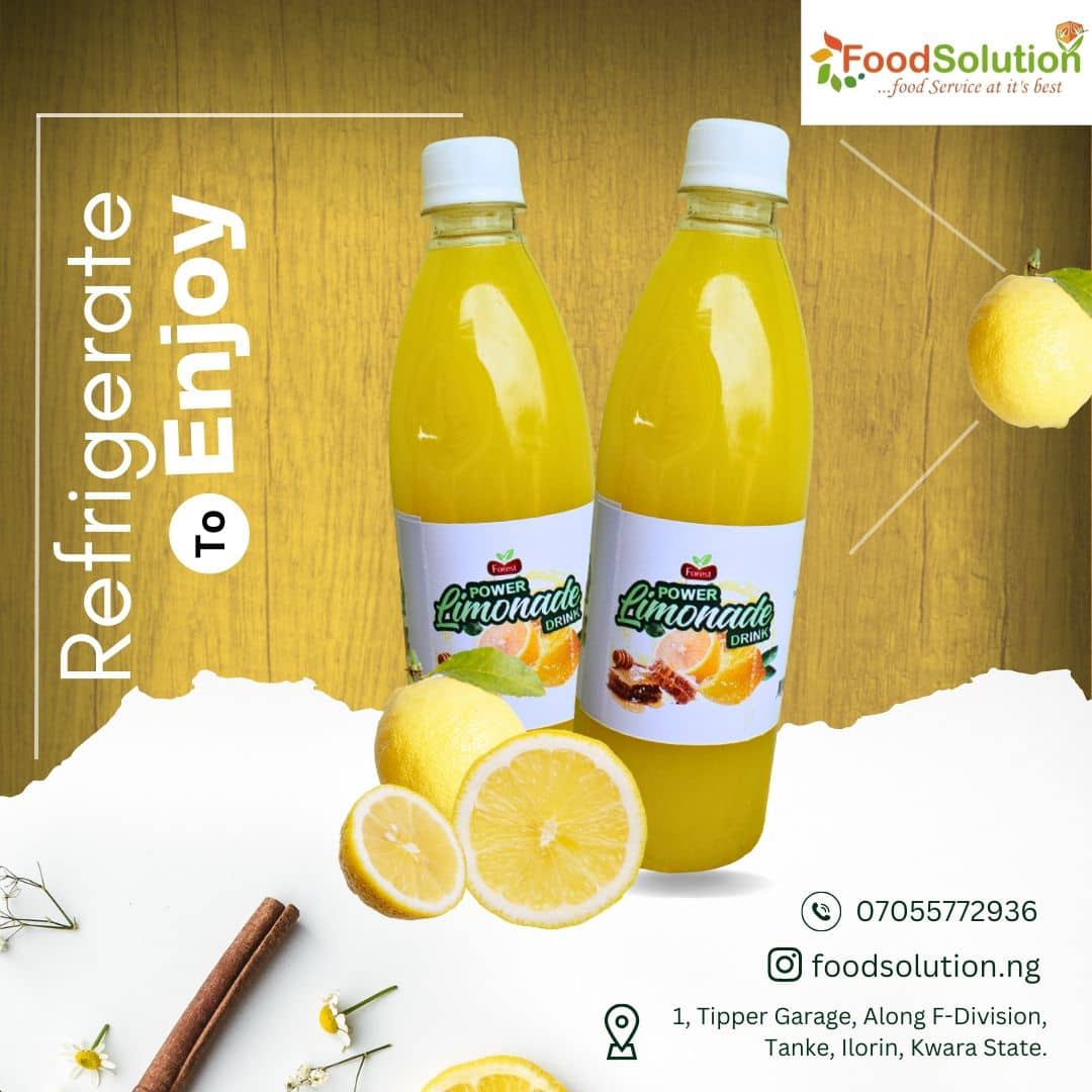 Buy Natural Lemon juice by Food Solution Global Ventures on Selar