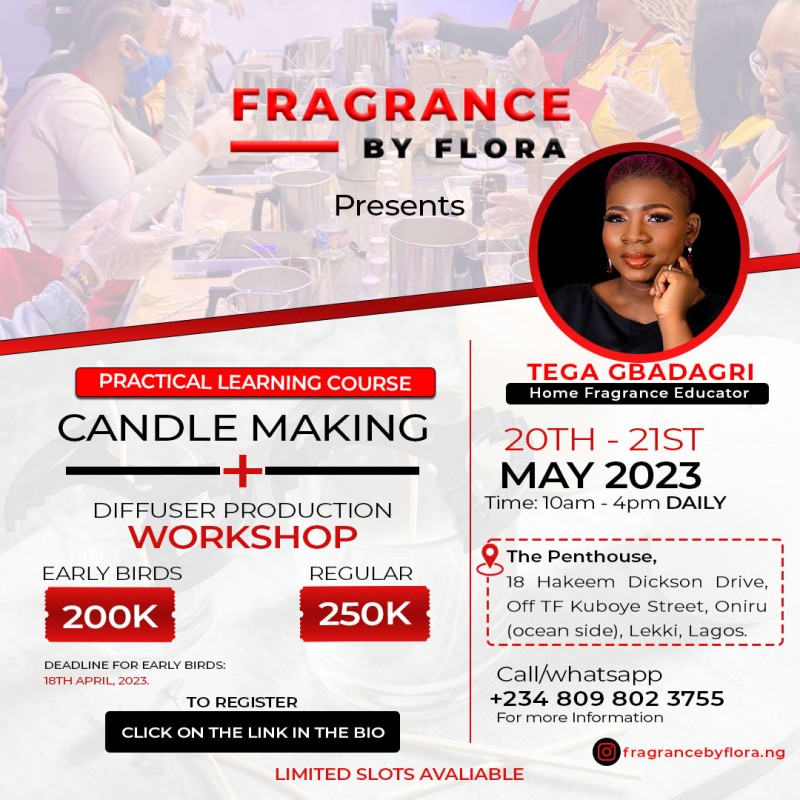 Buy Candle Making & Diffuser Production Workshop by Fragrance by Flora ...