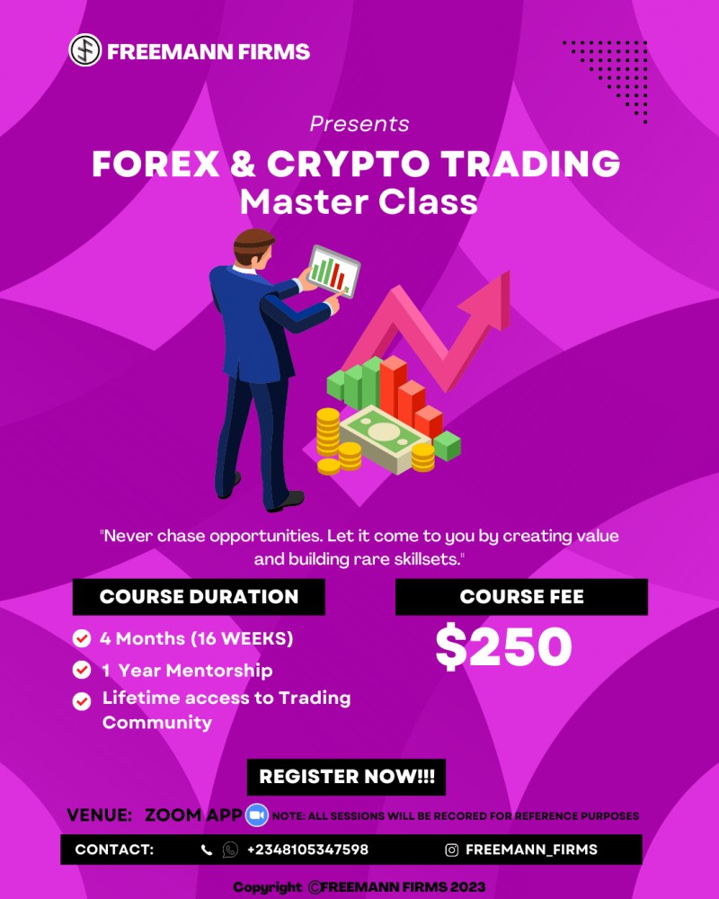 Buy The Forex and Crypto Trading MasterClass by Frankie Freemann on Selar