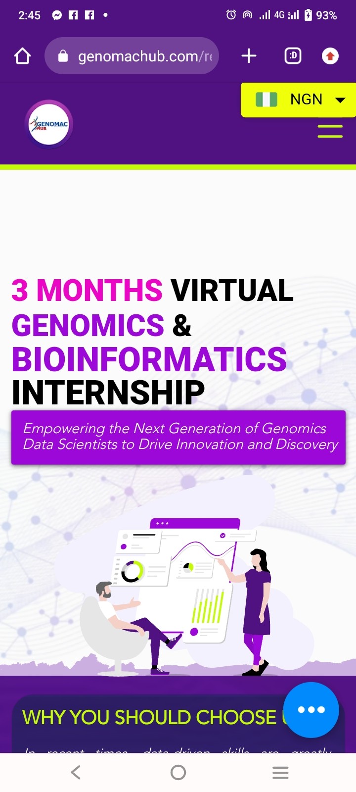 Buy Virtual Internship Program by GENOMAC Hub on Selar