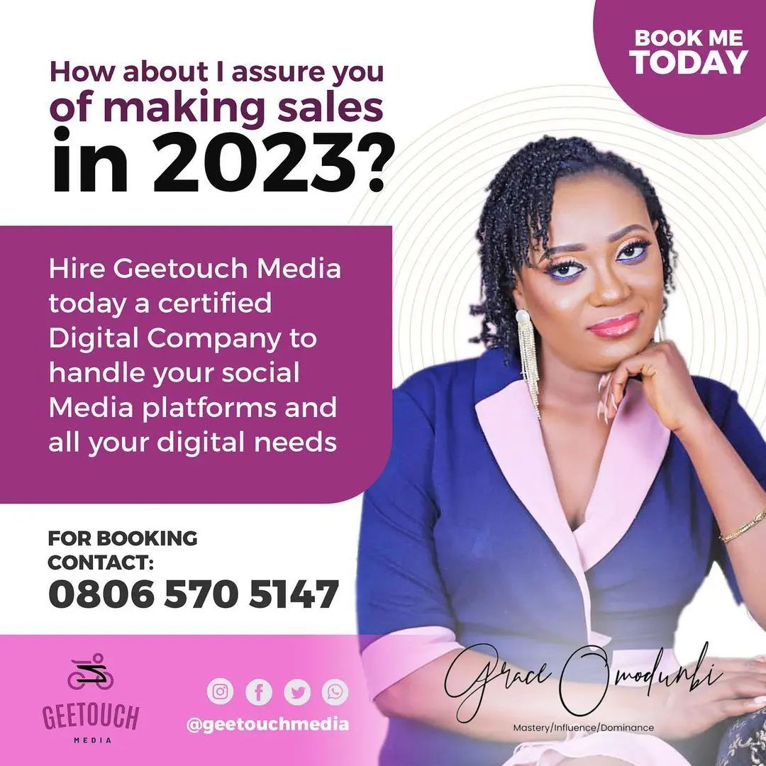 Get Social Media Management by Grace Omodunbi on Selar