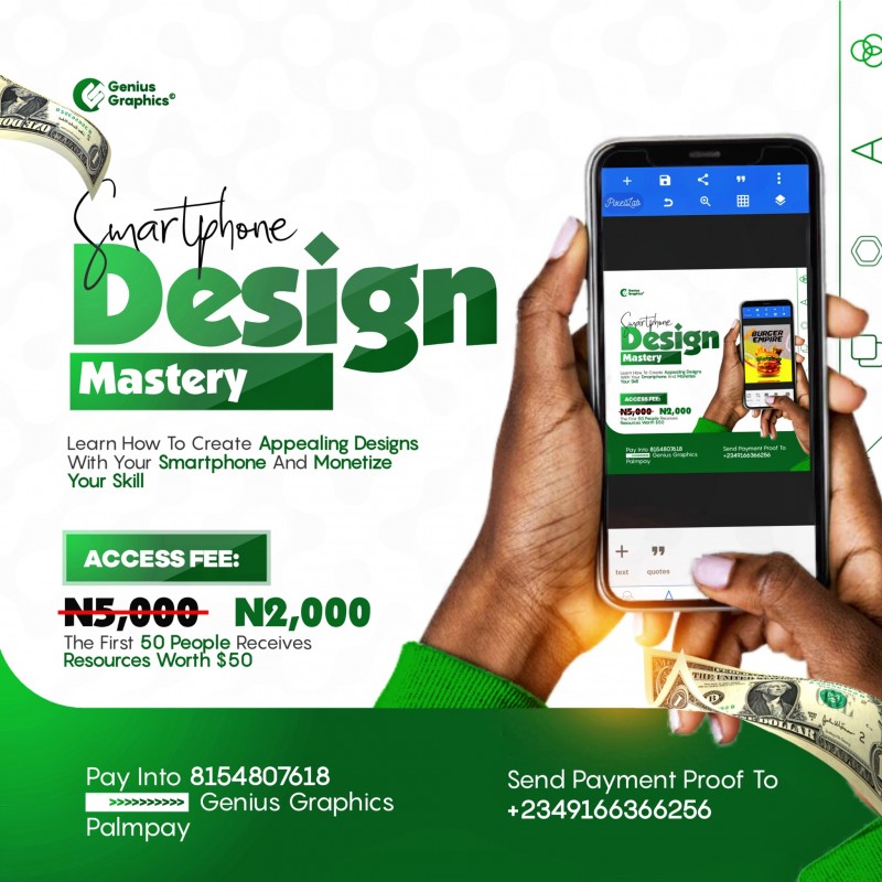 Buy Smartphone Design Mastery by Genius Graphics on Selar