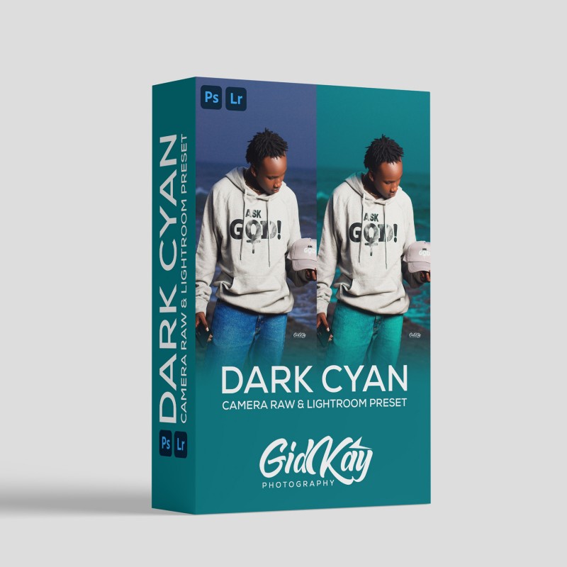 Buy DARK CYAN (CAMERA RAW & LIGHTROOM PRESET) by Gid Kay Photography on ...