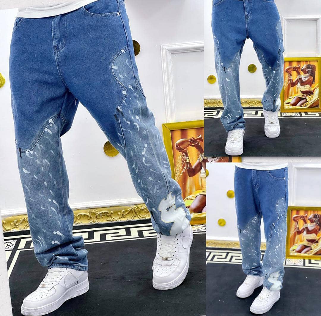 Buy Baggy jean by Ginaz Emporium Luxury on Selar