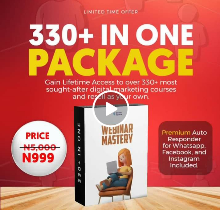 Buy 330+ In One Digital Course Bundle by CoachMayaz on Selar
