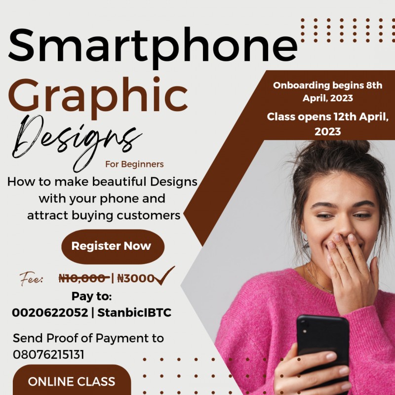 Buy SMARTPHONE GRAPHICS DESIGN by Goodluck Edoziem on Selar